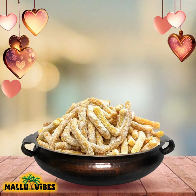 Sweet Fritters | Madhura Seva - Crispy Kerala Sweet Snack – Mallu Vibes